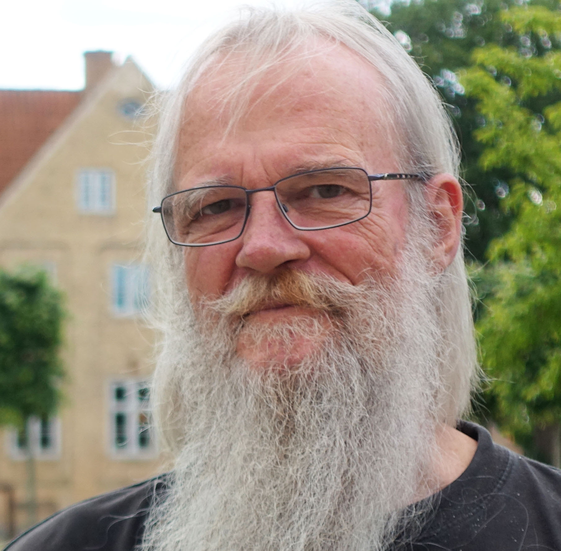 Knud Elmo Knudsen holder møde i Bramming Indre Mission - BDM